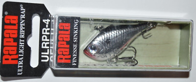 rapala rippin' ultra light rattle trap rippin rap ulrpr-4 1.5" 3/16oz ...