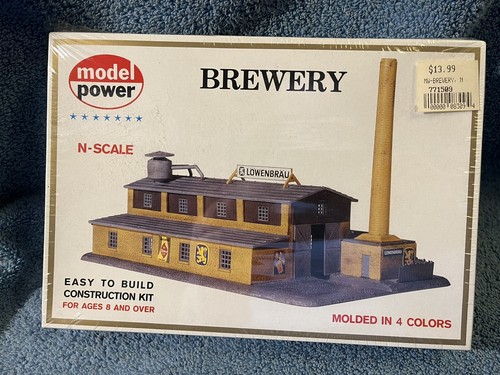 Model Power N Scale Lowenbrau Brewery #1509 NISB | eBay