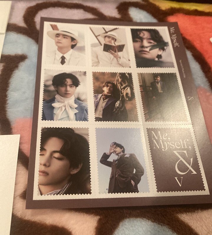 BTS V Photo-Folio Me, Myself Veautiful Days Photobook NO PCs | eBay
