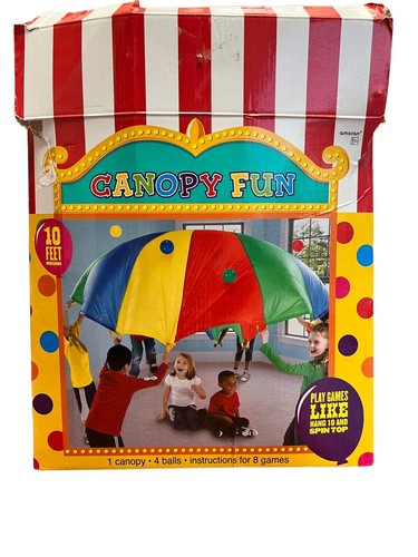 Canopy Fun Toy Gym Parachute 10 Feet For Kids 313113751777| eBay