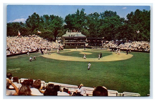 Williamsport, PA Postcard- ORIGINAL LITTLE LEAGUE PARK BASEBALL PLAYERS ...