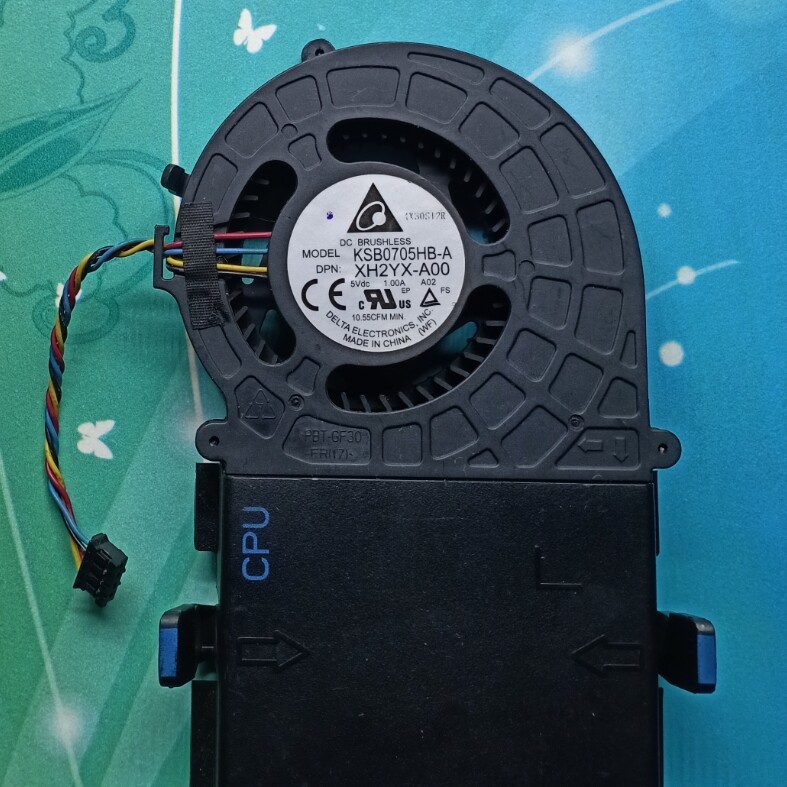 CPU Cooling Fan for Dell Alienware Alpha R2 P/N:0XH2YX-A00 KSB0705HB-A ...