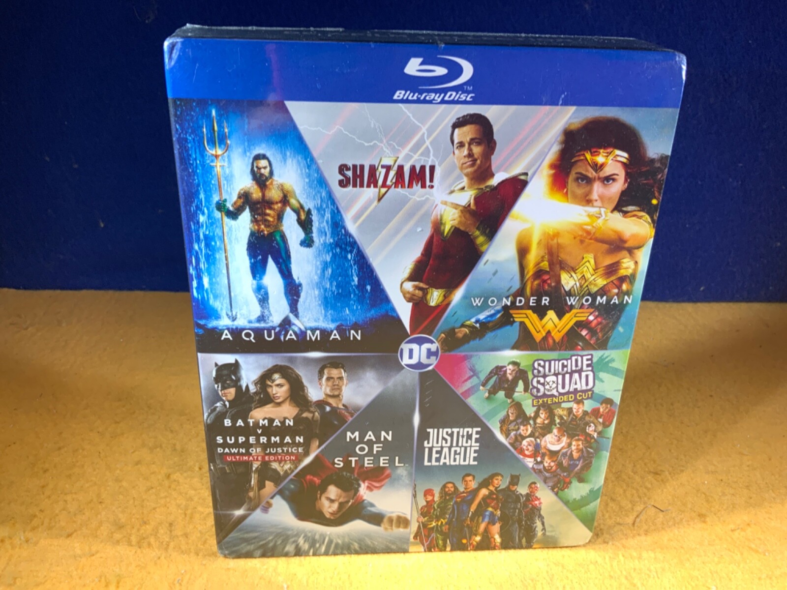 J9-57 BLU-RAY DVD BOX SET - DC COMICS 7 FILM COLLECTION - SUPERMAN ...