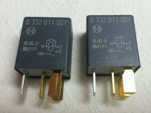 2-PC BOSCH RELAY 0 332 011 007 >PBT-GF30
