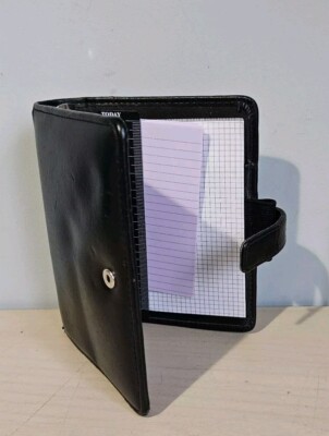 FILOFAX Identity black Personal Organizer Organiser FILO FAX | eBay
