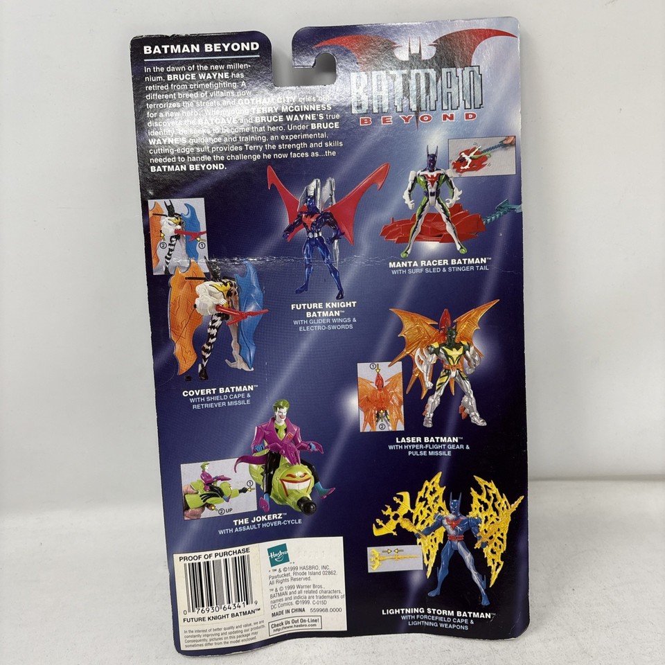 Vintage Batman Beyond Hasbro Future Knight Batman Action Figure 1999 ...