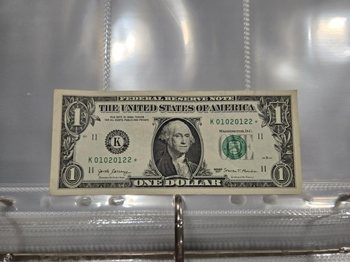 One Dollar Star Note, Fancy Serial # Mini Ladder | eBay