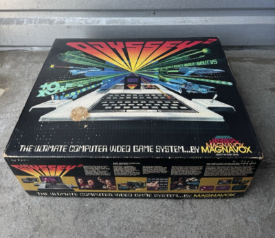 VINTAGE Magnavox Odyssey 2 Computer Console With Box & 2 Games Missing ...