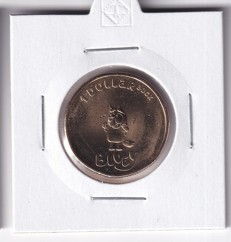 AUSTRALIAN: 2024 $1 BLUEY BUCK COLLECTABLES COIN IN 2X2 HOLDER #PL982 ...