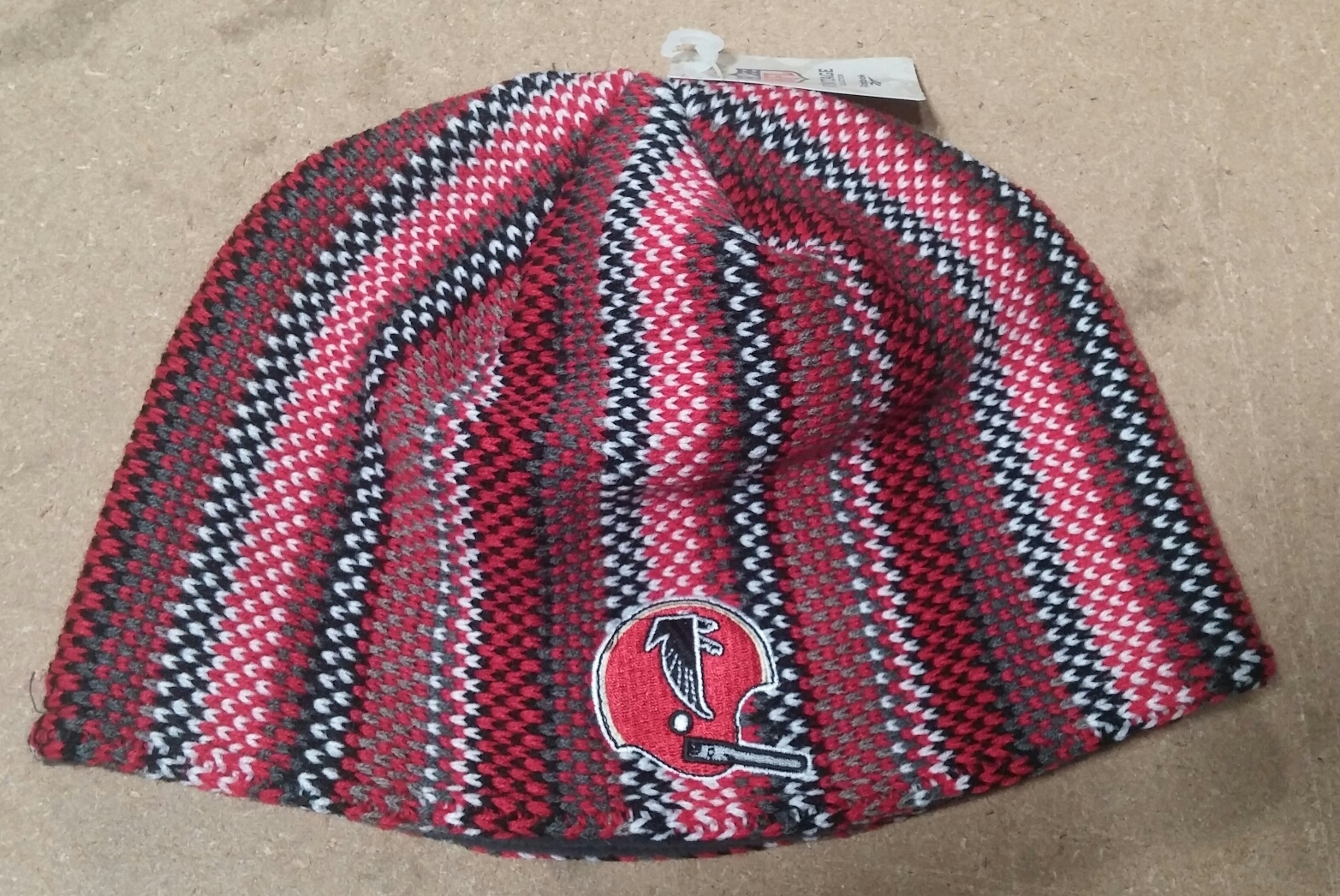 Atlanta Falcons Knit Beanie Toque Skull Cap Winter Hat NEW - VINTAGE ...