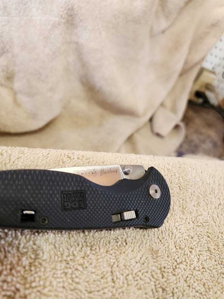 SOG Flash II FSA 98-Folding Knife-Early Version | eBay