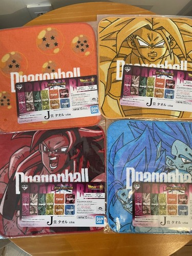 Dragon Ball Ichiban Kuji Omnibus VS Lot J Complet Serviette | eBay