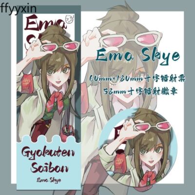 Ace Attorney Laser Ticket Badge Fashion Gift Cute Cartoon Backpack ...