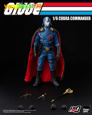 Threezero 3Z03150W0 1/6 G.I. Joe Cobra Commander Action Figure Toy ...