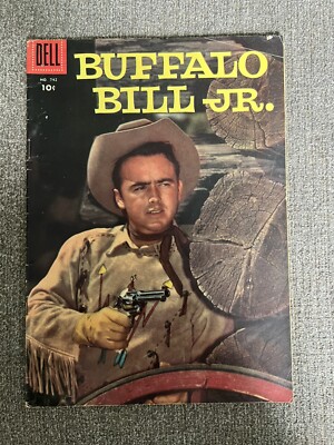Dell Comics - Buffalo Bill Jr. #742 1956 GD+ JP | eBay