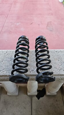 +C702 W205 MERCEDES 15-19 C CLASS RWD REAR RIGHT & LEFT COIL SPRINGS ...