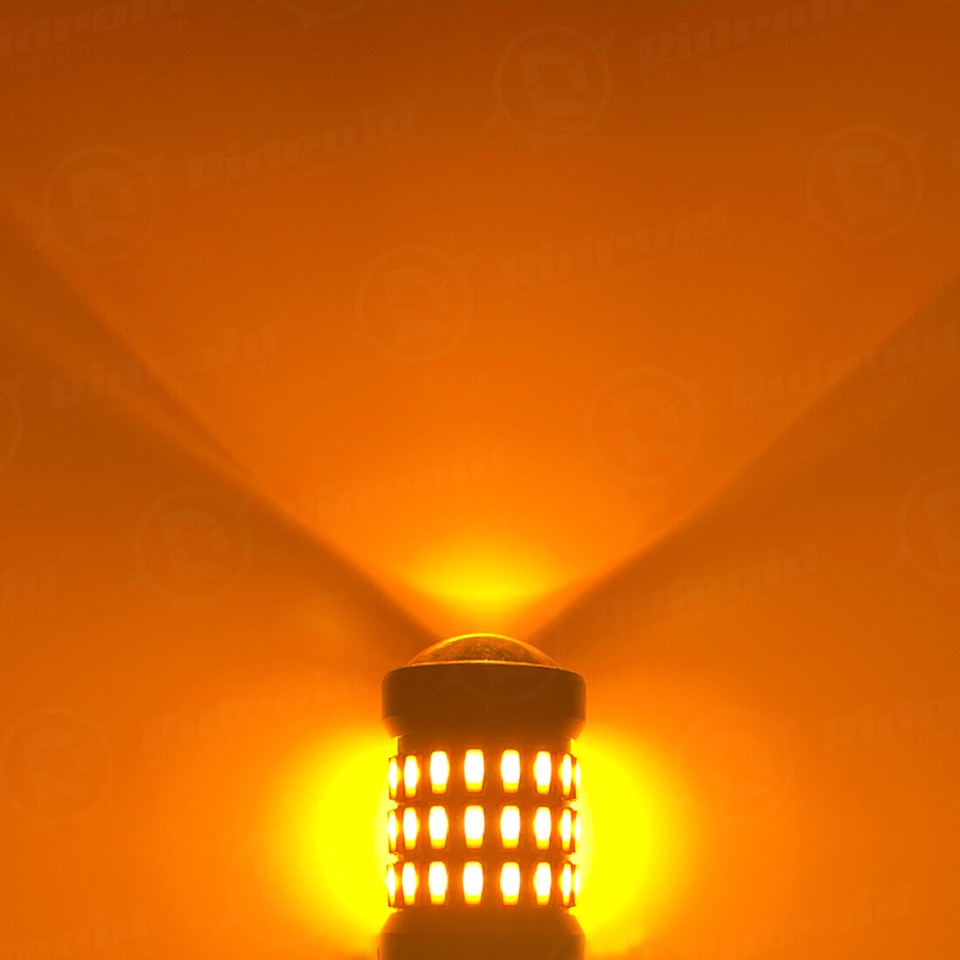 1156 7506 LED Reverse Canbus Backup Light Bulb Super Yellow Error Free ...