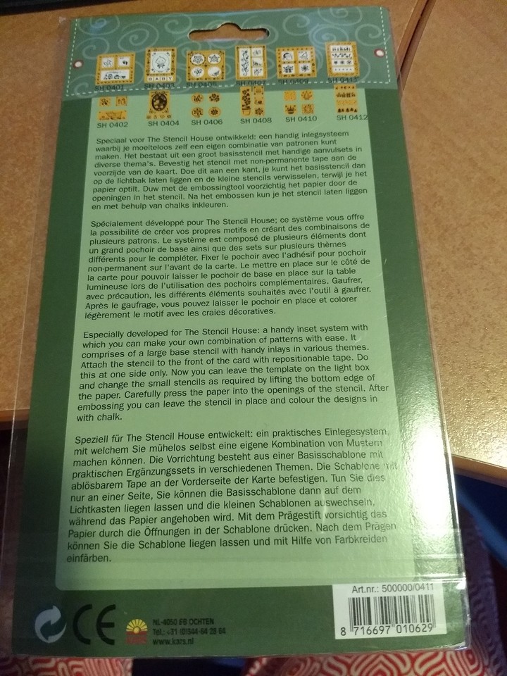 SALE STENCIL FOR SCRAPBOOKING (EMBOSSING) 15x10 cm (JJ985) new | eBay