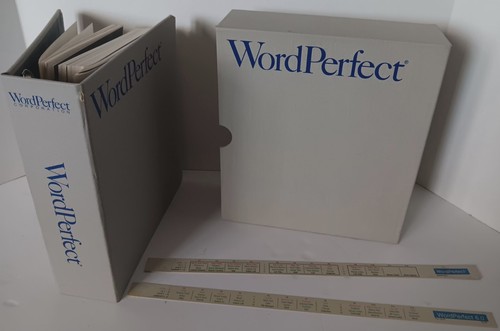 WordPerfect 5.0 Manual AND Keyboard Templates IBM Personal Computer PC ...