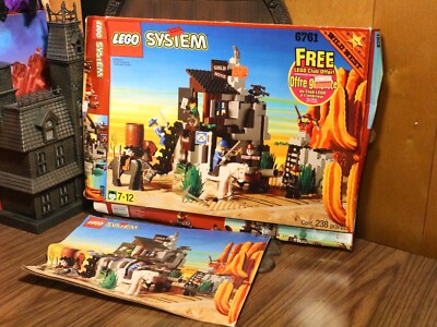 Lego System #6761 Bandit's Secret Hide-Out (1996) Box and Manual Only ...