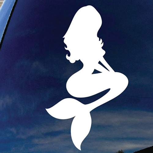 Ariel Little Mermaid Silhouette Auto Car Truck Window Bumper Wall ...