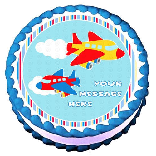 PLANES AIRPLANES Image Edible cake topper decoration | eBay