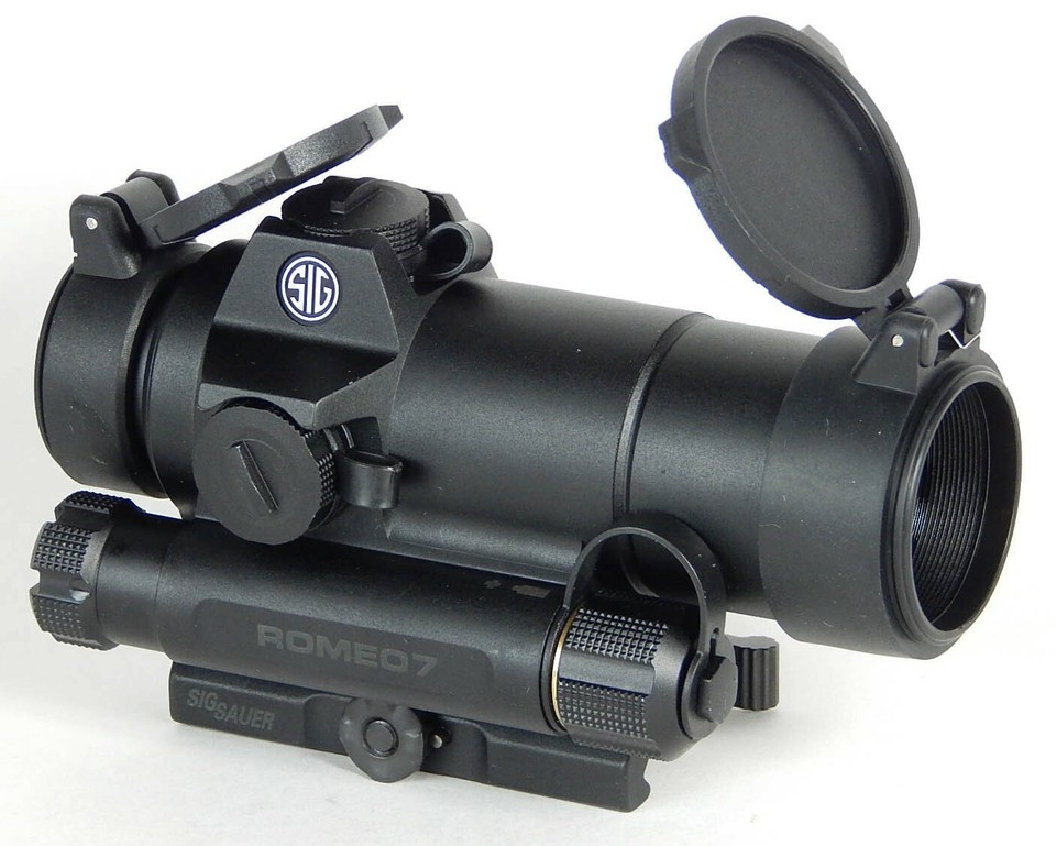 Sig Sauer ROMEO7 1x30mm Red Dot Sight w/ 2 MOA Dot Reticle - SOR71001 ...