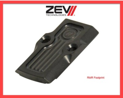 ZEV Technologies Aluminum RMR Slide Cover Plate Black All Gen 1-5 GLOCK ...