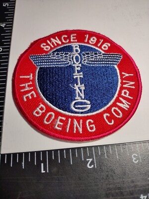 Boeing Patch Since 1916 Hook / Loop Tactical Patch High Quality W/TRK ...
