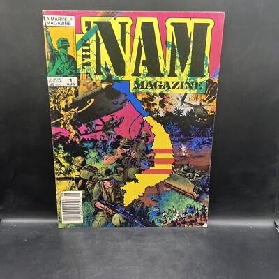 The Nam Magazine #1 1988 Marvel Comics Comic Book Newsstand (A14) | eBay