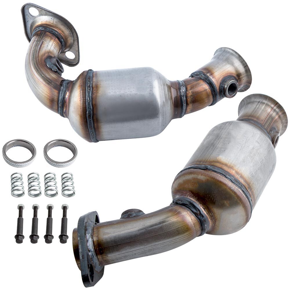 Pair Front Left & Right Catalytic Converters For 2002 2003 Jeep Liberty ...