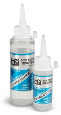 Bob Smith Foam-Cure™ Foam Safe Glue Various Sizes | eBay