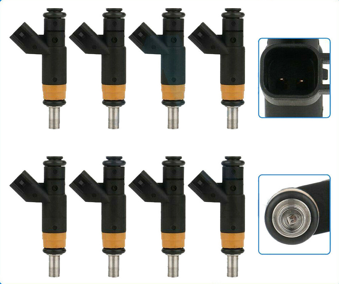 8x Fuel Injectors For Dodge Charger Jeep Ram 1500 2500 3500 5.7L V8 ...
