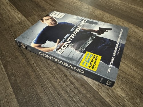 Contraband (DVD, 2012, Widescreen) Mark Wahlberg Kate Beckinsale with ...
