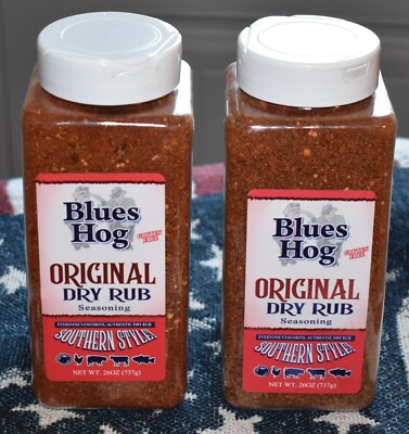 2x 26oz BLUES HOG Original Dry Rub Southern Style Seasoning | eBay