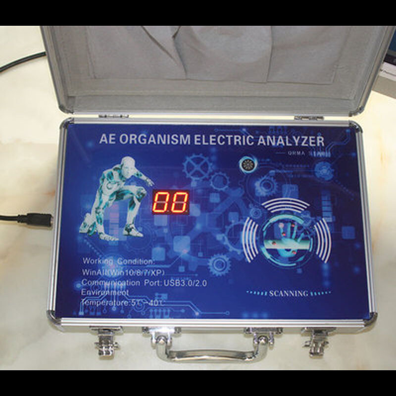 bioresonance health test machine analyzer touch modles quantum magnetic ...