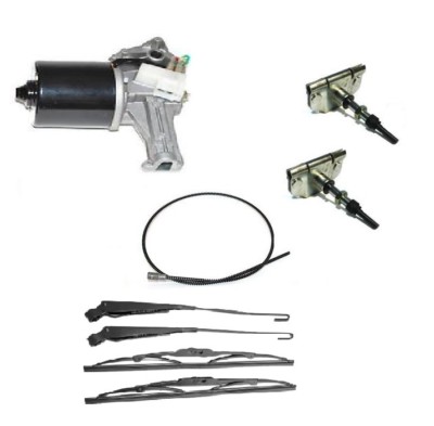 LAND ROVER DEFENDER 2002 ONWARDS FRONT WINDSCREEN WIPER MOTOR KIT | eBay