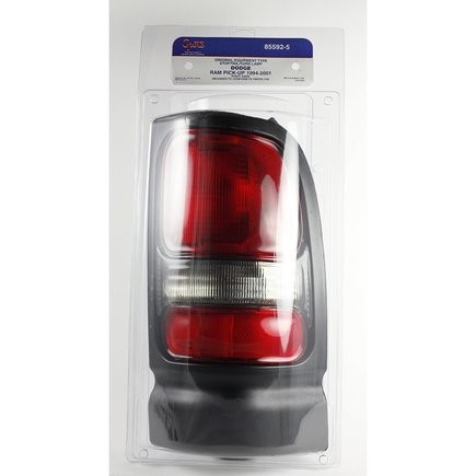 Grote 85592-5 Brake / Tail Light Combination Lens Rectangular, Red And ...
