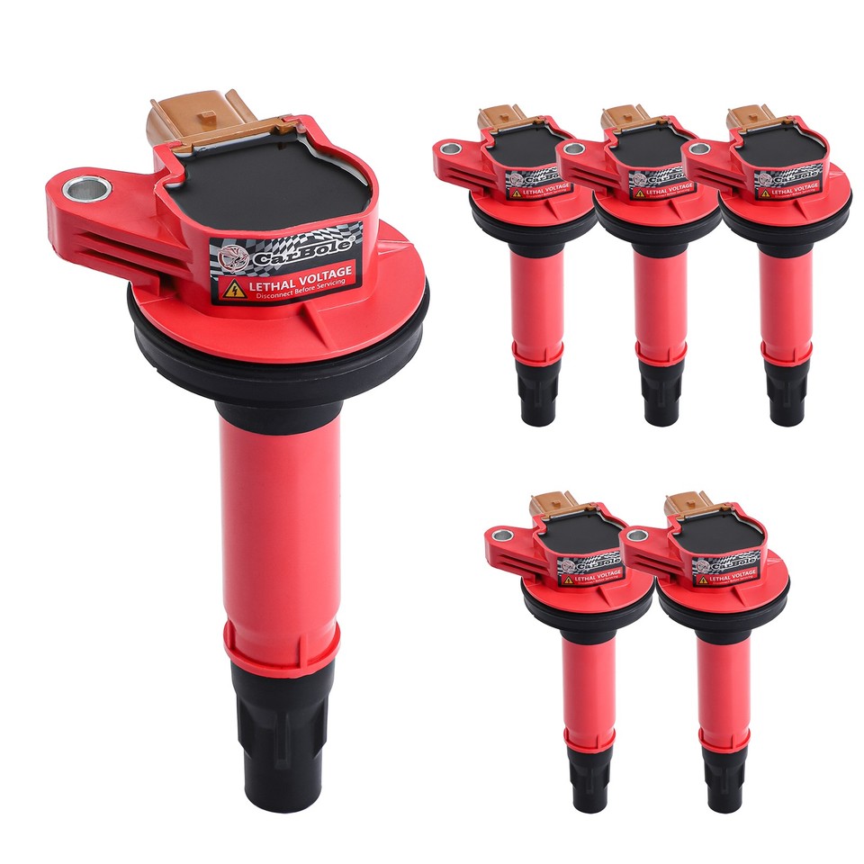 For Ford F-150 3.5L V6 Turbo Ignition Coils 6 Pack 2011 2012 2013-2016 ...