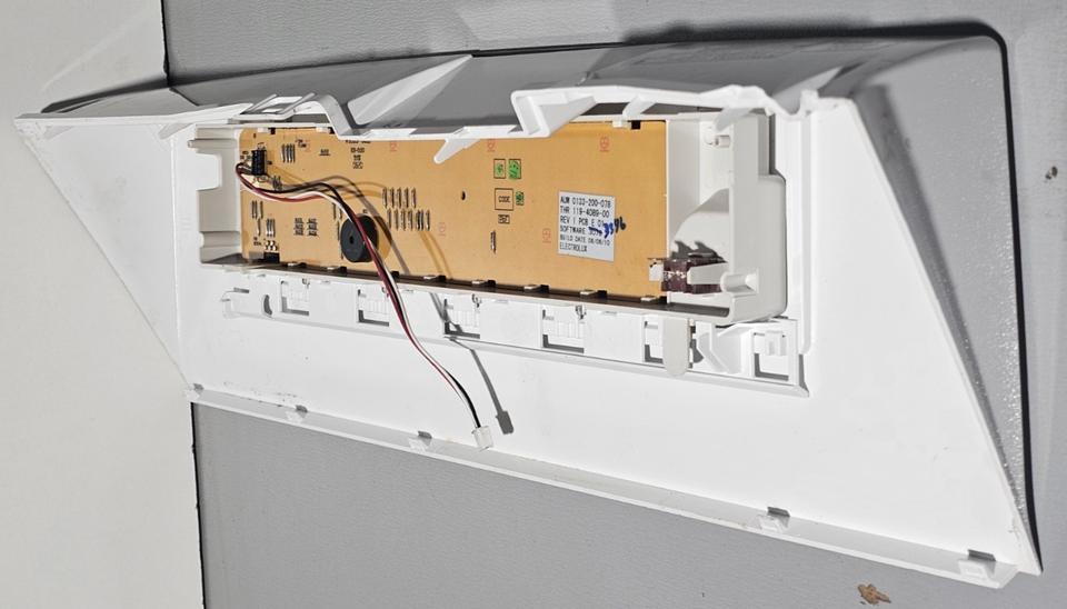 ELECTROLUX Washing Machine EWT806SB Control Panel & Control Module PCB ...