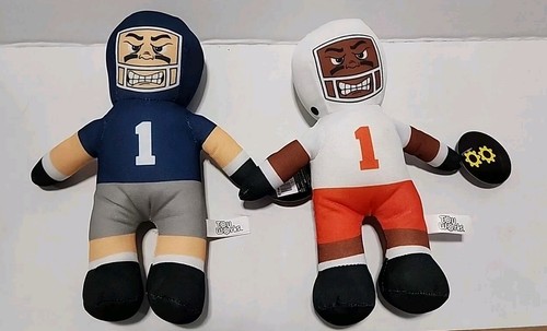 (2) Football Player 9" Plush Doll Stuffed Animal Toy Factory New | eBay
