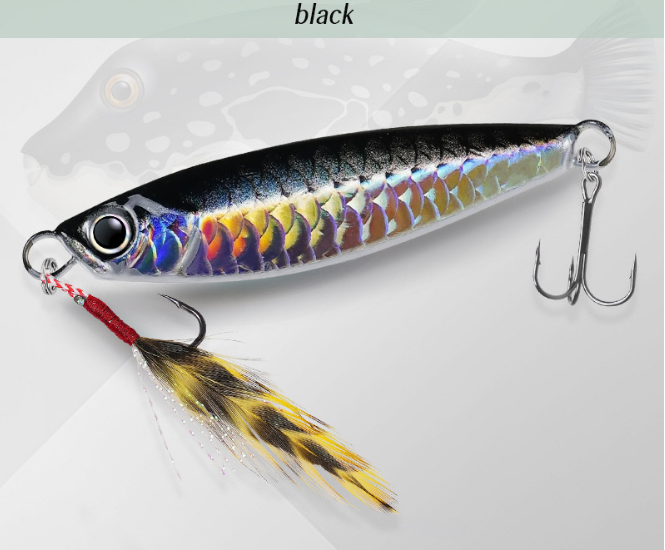 10PCS Fishing All Pelagic Road Runner Baits Iron Plate Metal Spinner ...