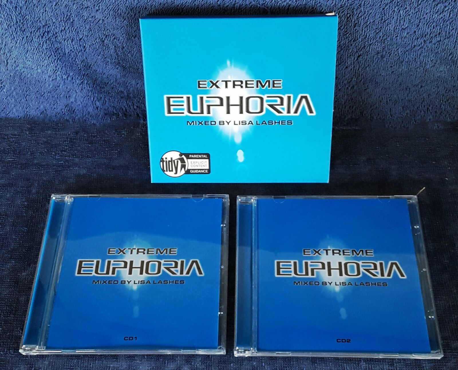 EXTREME EUPHORIA - MIXED BY LISA LASHES - (2) CD SET WITH SLIP COVER ...