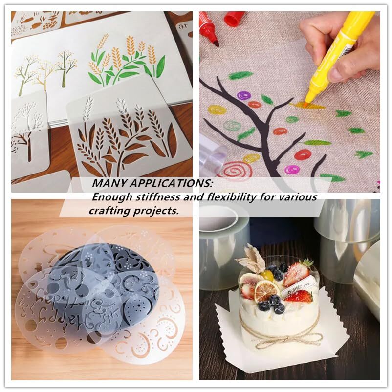 Transparency Mylar Stencils Sheet for Cutting Machines12inchs x 80ft ...