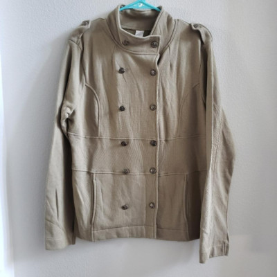 Juniors light weight button up jacket | eBay