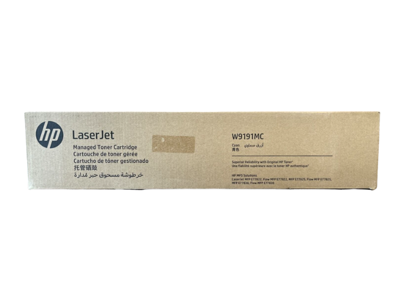 HP Managed LaserJet Toner Cartridge - Cyan (W9191MC) for sale online | eBay