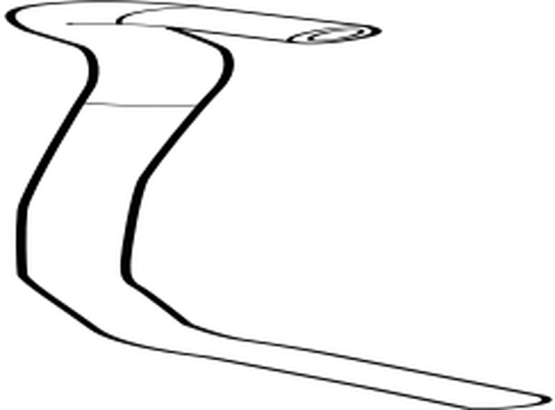 21306-EA20A Nissan Hose-water, oil cooler 21306EA20A, New Genuine OEM ...