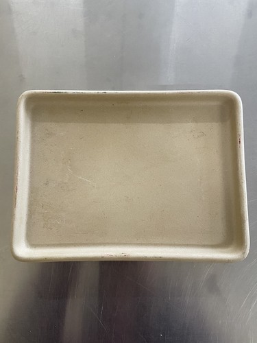Pampered Chef Small Bar Pan 9x7 Stoneware Baking Stone Family Heritage ...