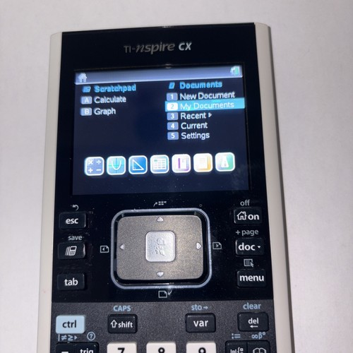 Texas Instruments TI Nspire CX Graphing Calculator with USB Cable ...