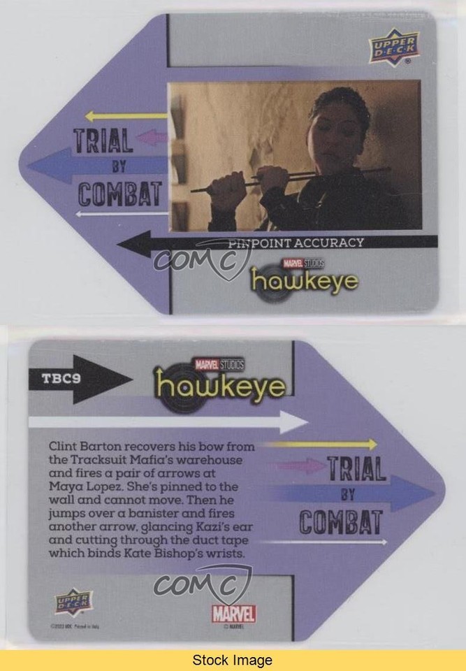 2023 Marvel Studios Hawkeye Trial By Combat Metal Pinpoint Accuracy ...